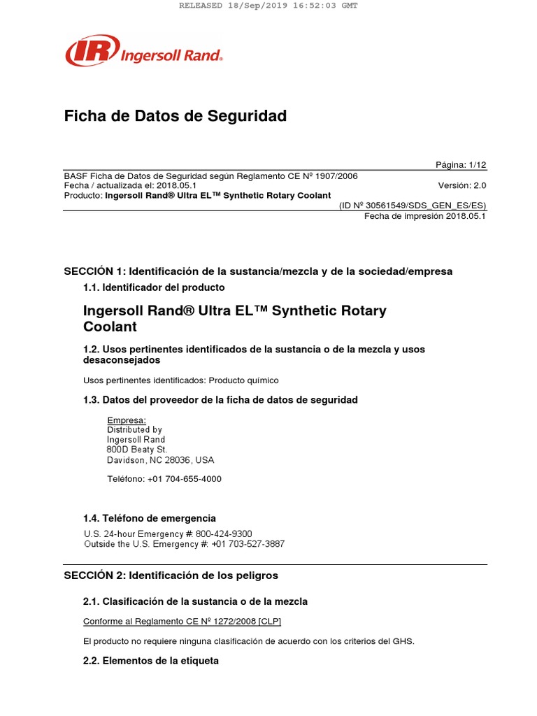 Ultra EL SDS Spain | PDF | Solubilidad | Agua