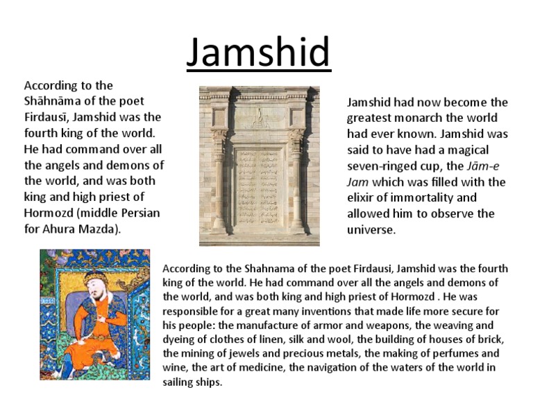 Jamshid: The Legendary Persian King | PDF | History