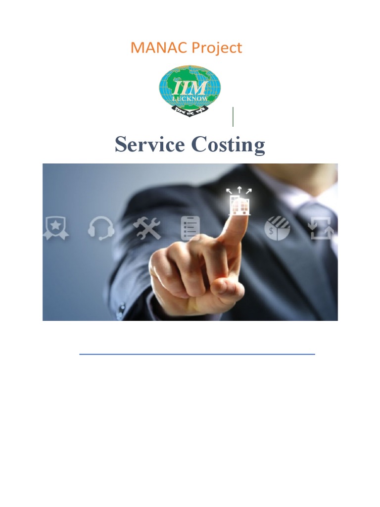 MANAC - Group 9 - Service Costing | PDF | Transport | Cost
