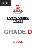 Grade e Multichoice Questions Memorandum New | PDF | Security Guard ...