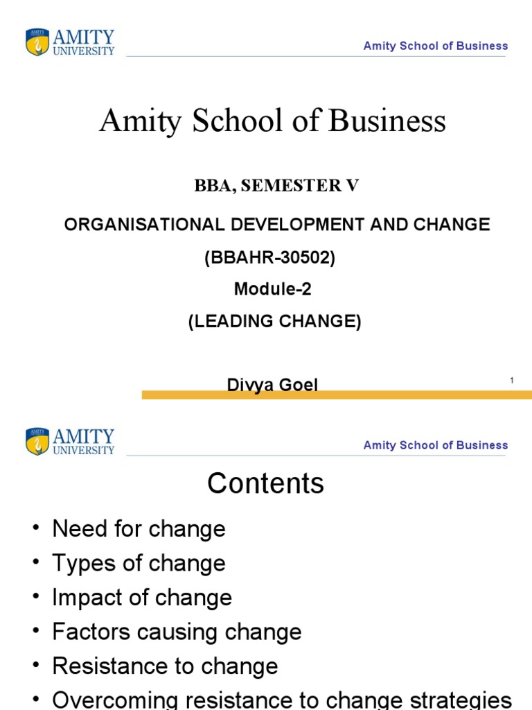 8d29cmodule 2 Odc Amizone | PDF | Environmentalism | Change Management