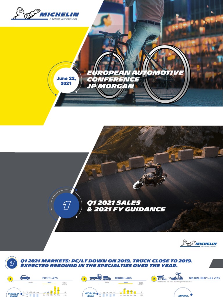 Michelin's 2021 Market Outlook Summary | PDF | Tire | Sustainability