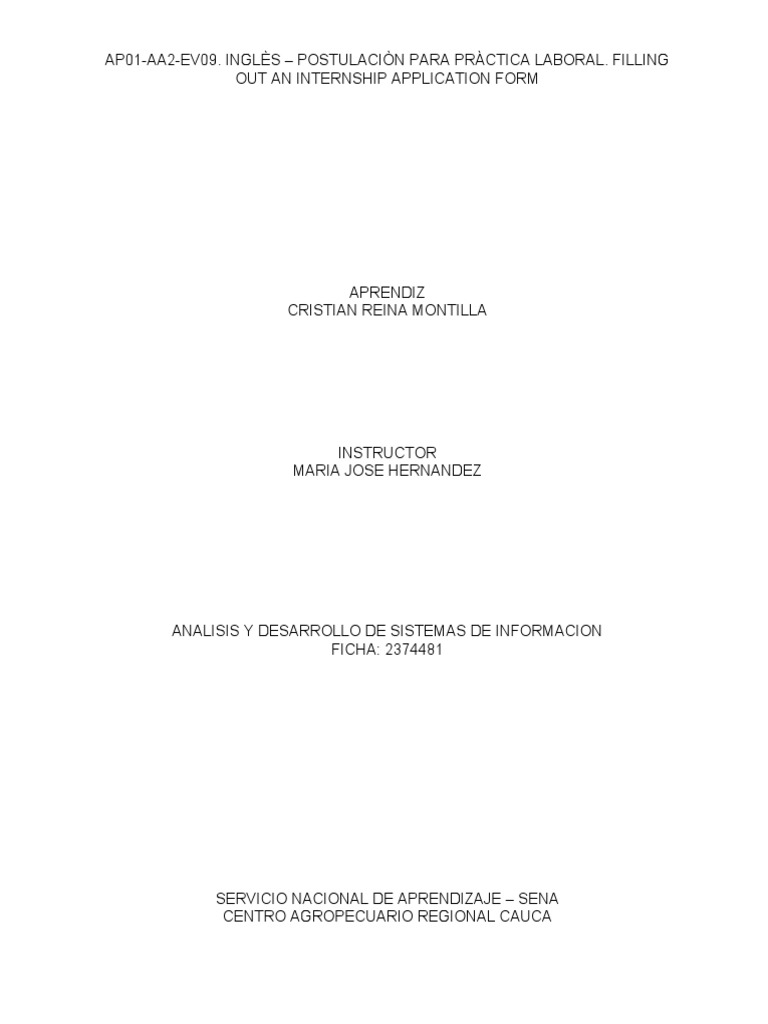 Formato-Internship Application Form | PDF | Application Software | Java Script