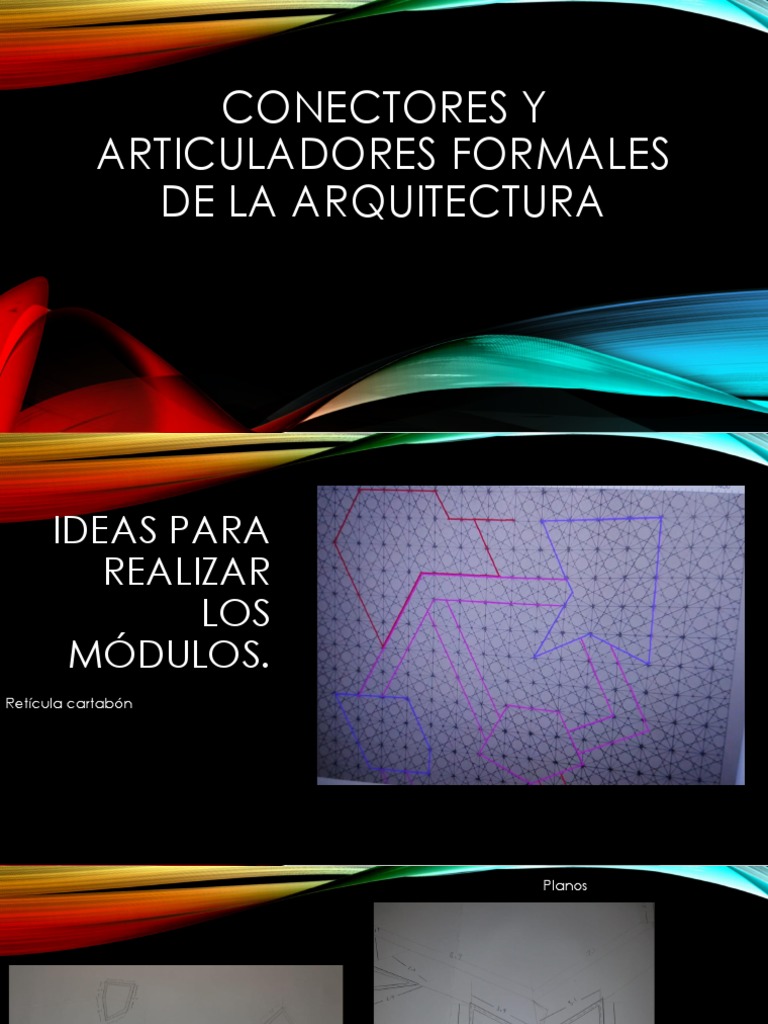 Conectores Y ARTICULADORES FORMALES DE LA ARQUITECTURA | PDF