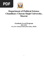 BA Political Science 1st Year Guide | PDF | Curriculum | Socialism