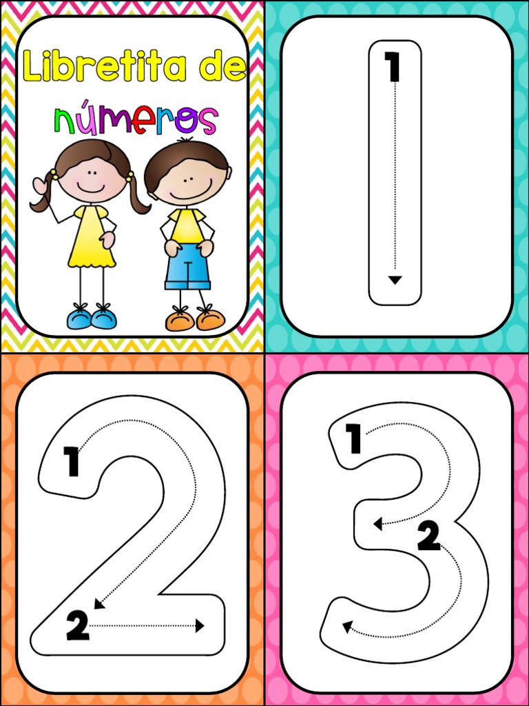 168 Libretita de Números 1 Al 20 | PDF