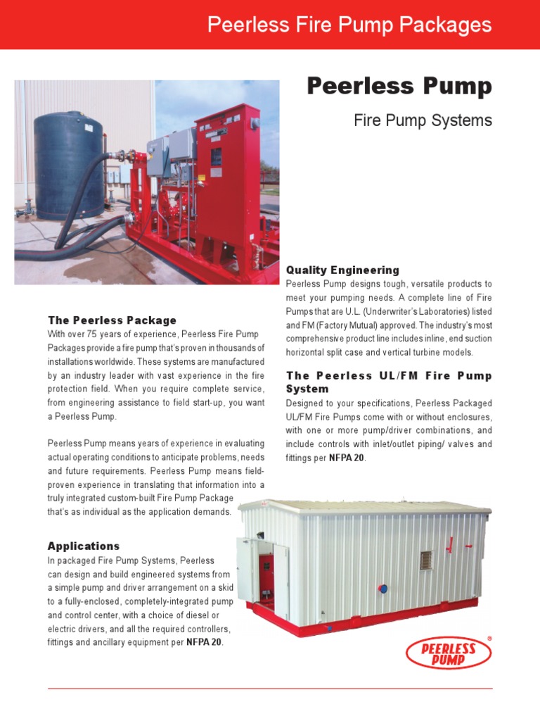 Peerless Pump | PDF