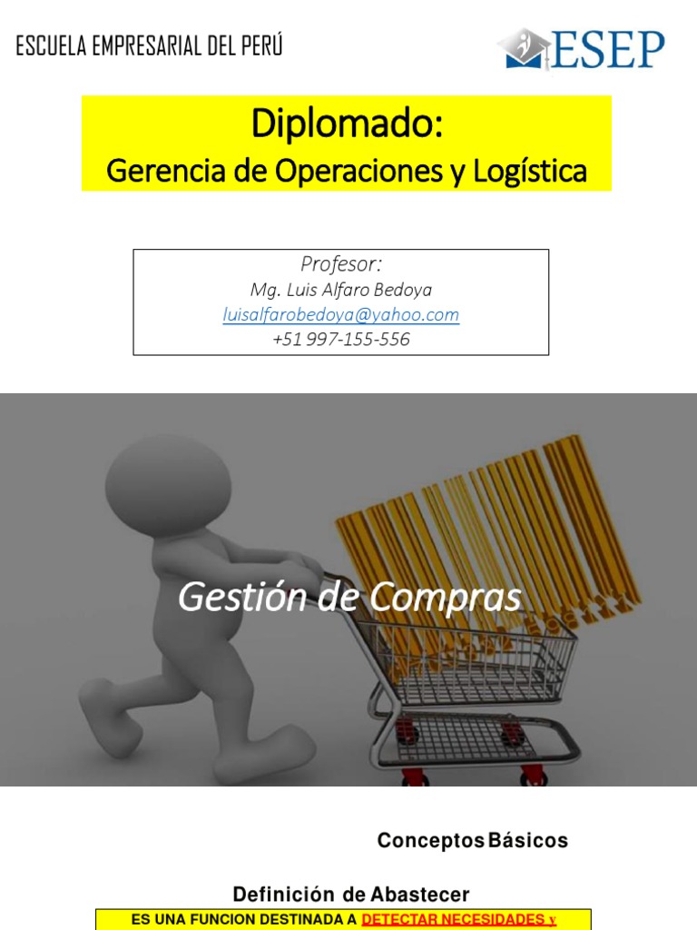 Logística - Gestión de Compras y Producción - Versión 1 Diapositiva ...