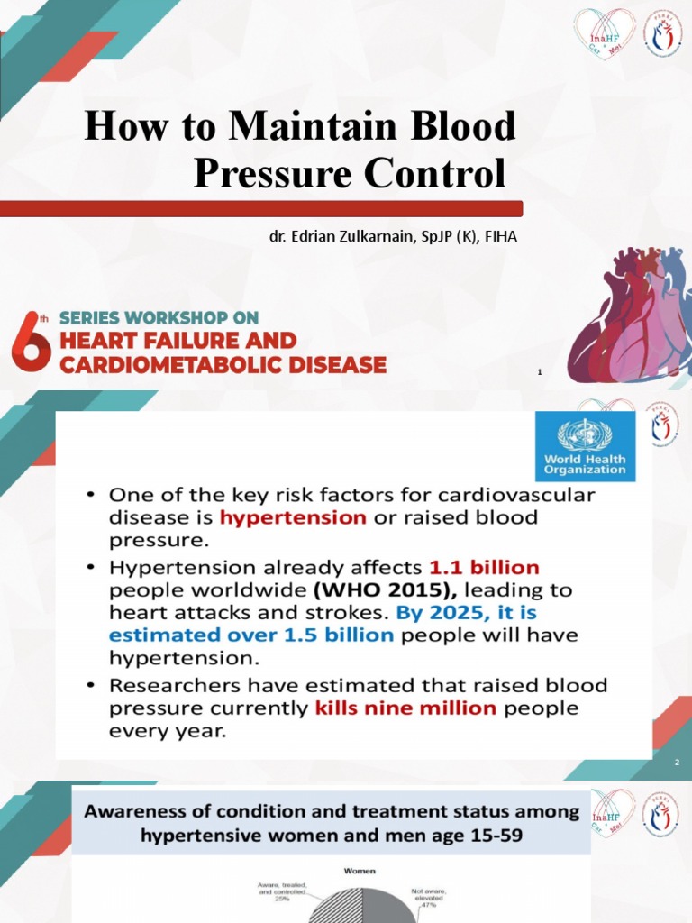 Maintaining Blood Pressure Control | PDF | Hypertension | Medicine