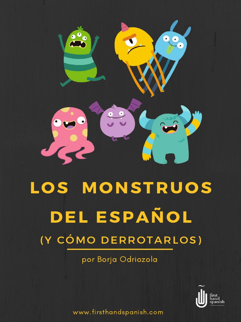 Verbos - Los-Monstruos-Del-Español | PDF