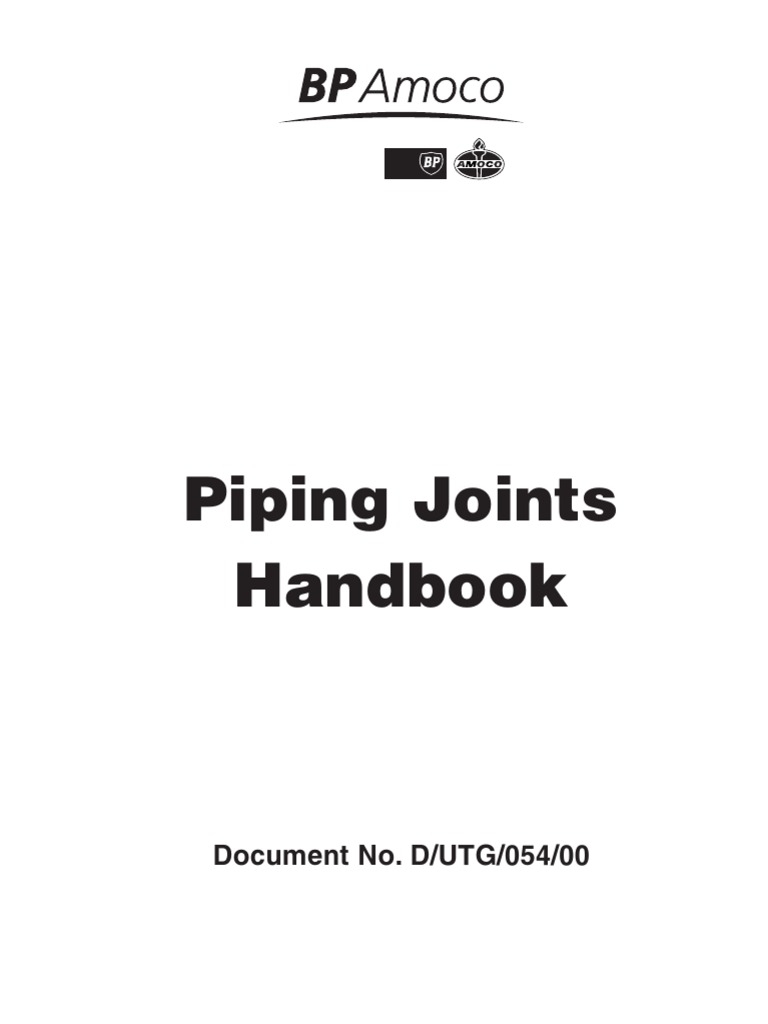Piping Joints Handbook | PDF | Pipe (Fluid Conveyance) | Screw