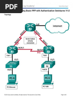 12.6.1 Packet Tracer - Troubleshooting Challenge - Document The Network | PDF | Router ...