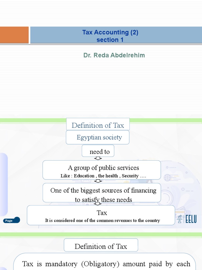 Section 1 Tax Accouning (2) | PDF | Taxes | Revenue