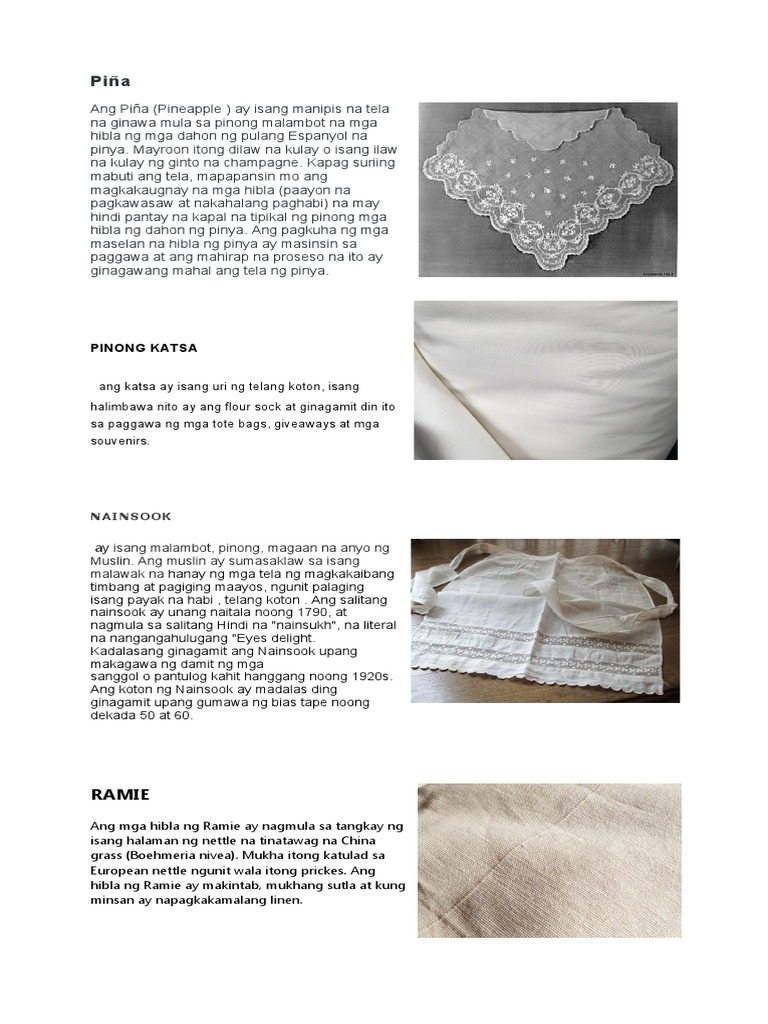 Fabrics | PDF
