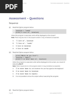 Summative Assessment Answers - Introduction To Python Programming - Y8 ...