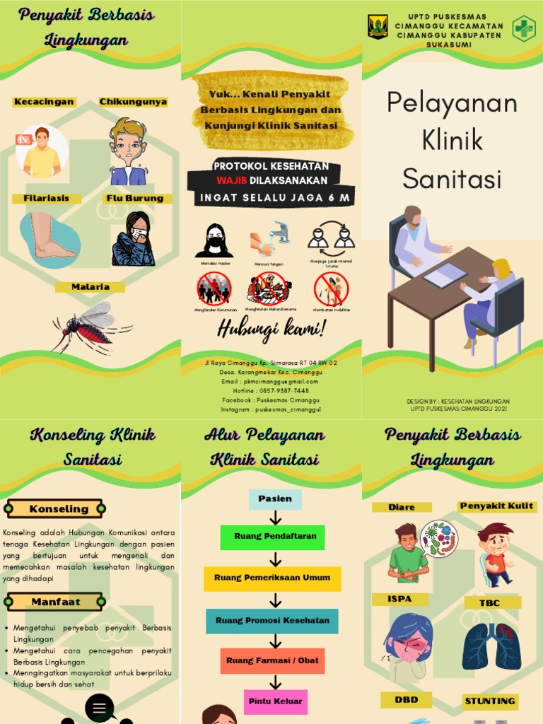 Leaflet Sanitasi Fix | PDF