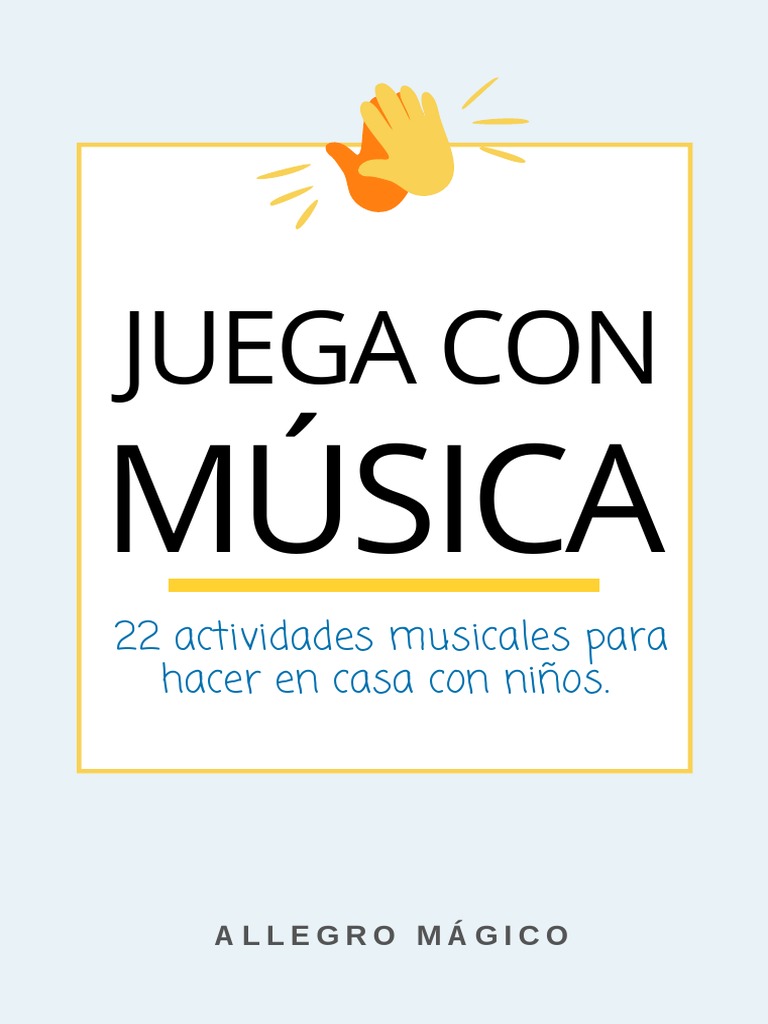 Actividades Musicales para Niños en Casa | PDF | Ritmo | Música clásica