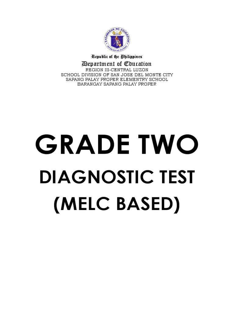 23 page-DIAGNOSTIC TEST With Science (GRADE TWO) | PDF