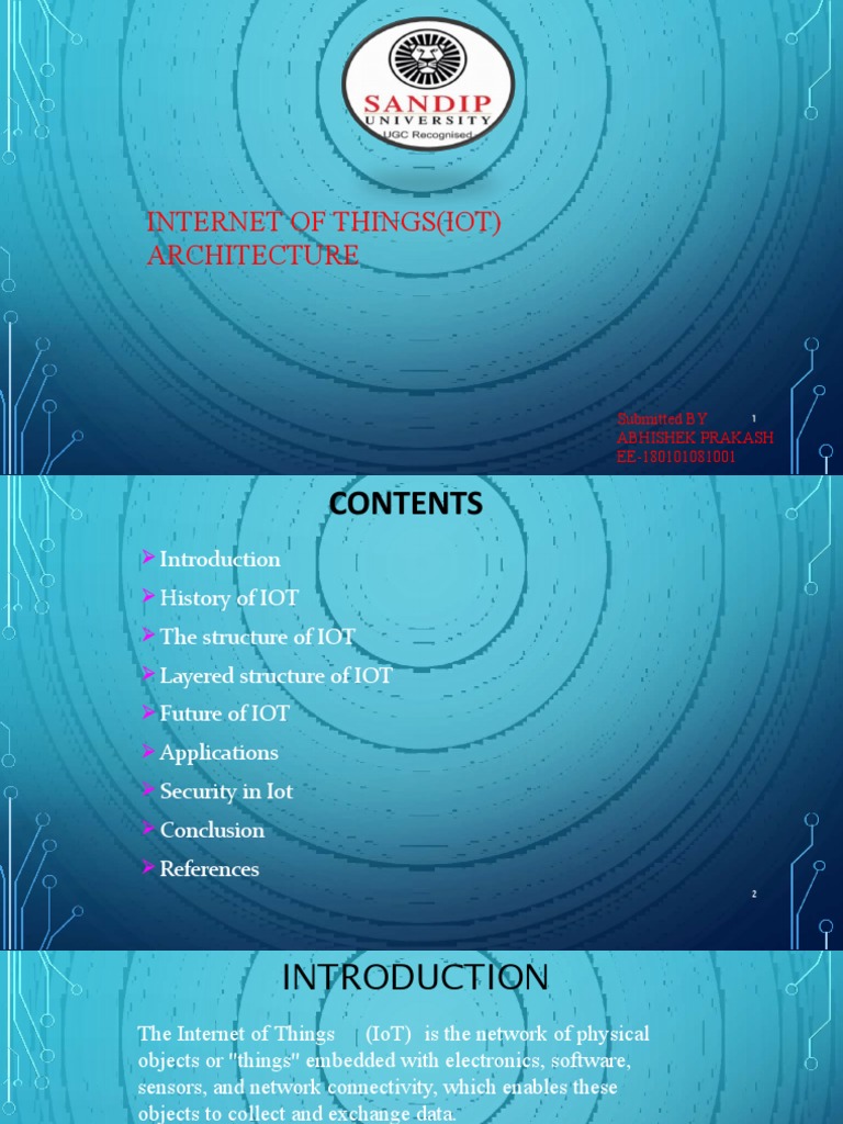 Iot Architecture | PDF | Internet Of Things | Computer Network