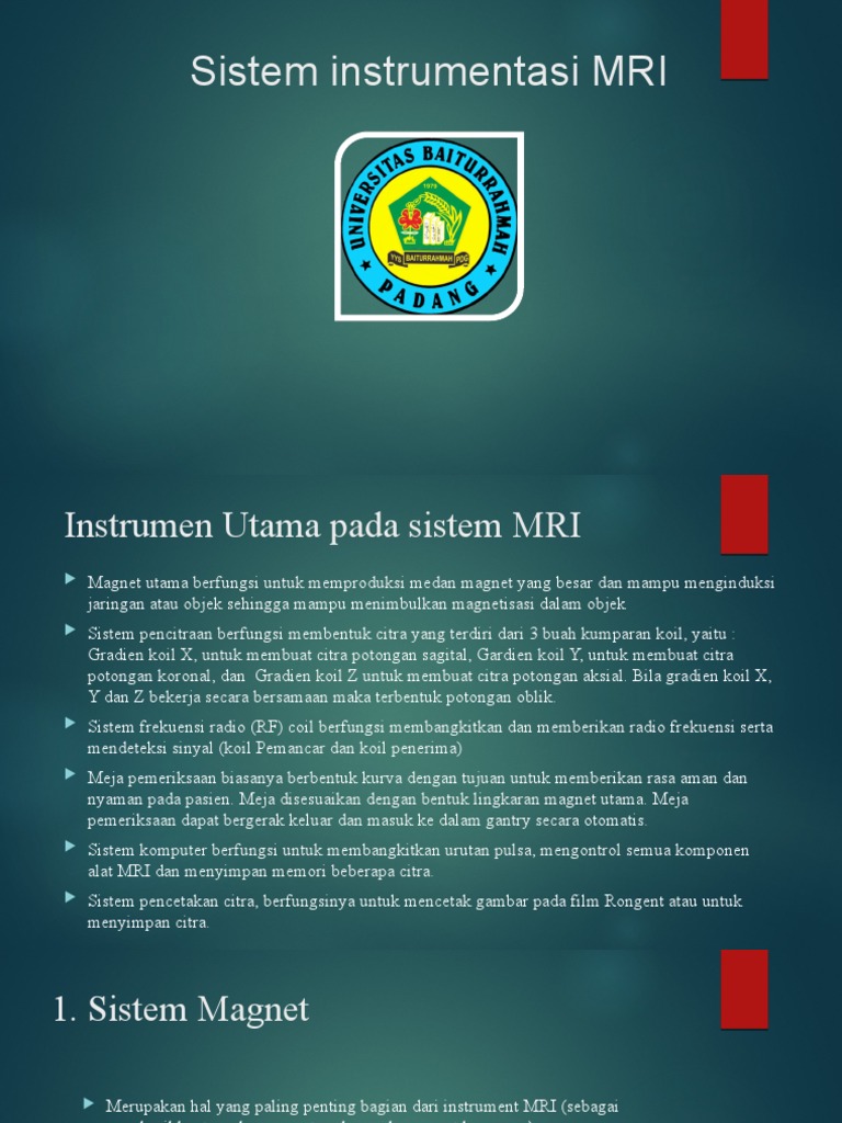 Instrumen Mri | PDF | Sains & Matematika