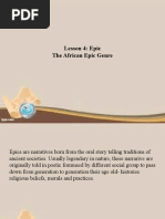 The Man Who Never Lied - African Folktale | PDF