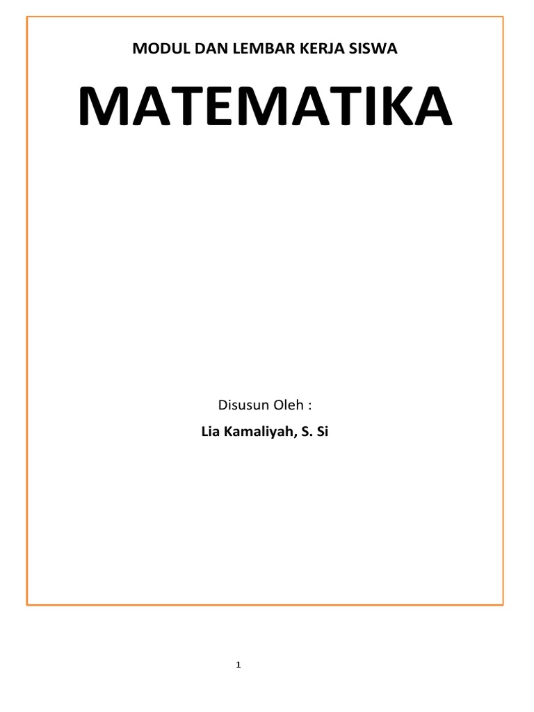 Modul Matriks | PDF