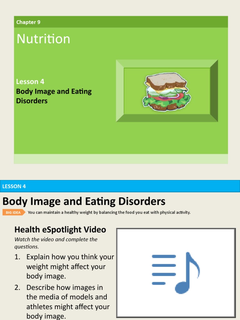 Body Image and Eating Disorders Guide | PDF | Eating Disorder | Body Image