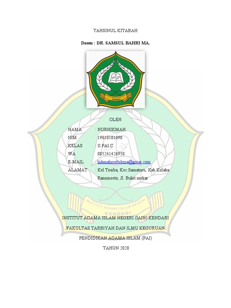 Makalah Tahsinul Kitabah | PDF