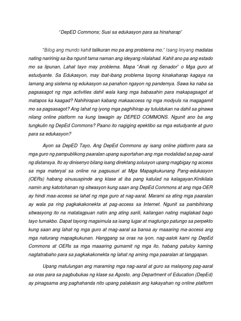 DepED Commons | PDF