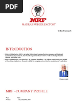 Company Profile - MRF LTD | PDF | Technology & Engineering