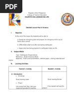 EARTHQUAKE Roleplay (SCRIPT) | PDF | Earthquakes