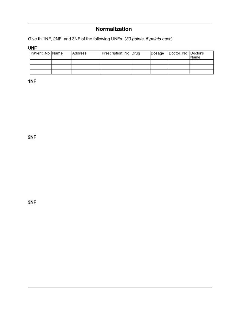 06 Normalization | PDF