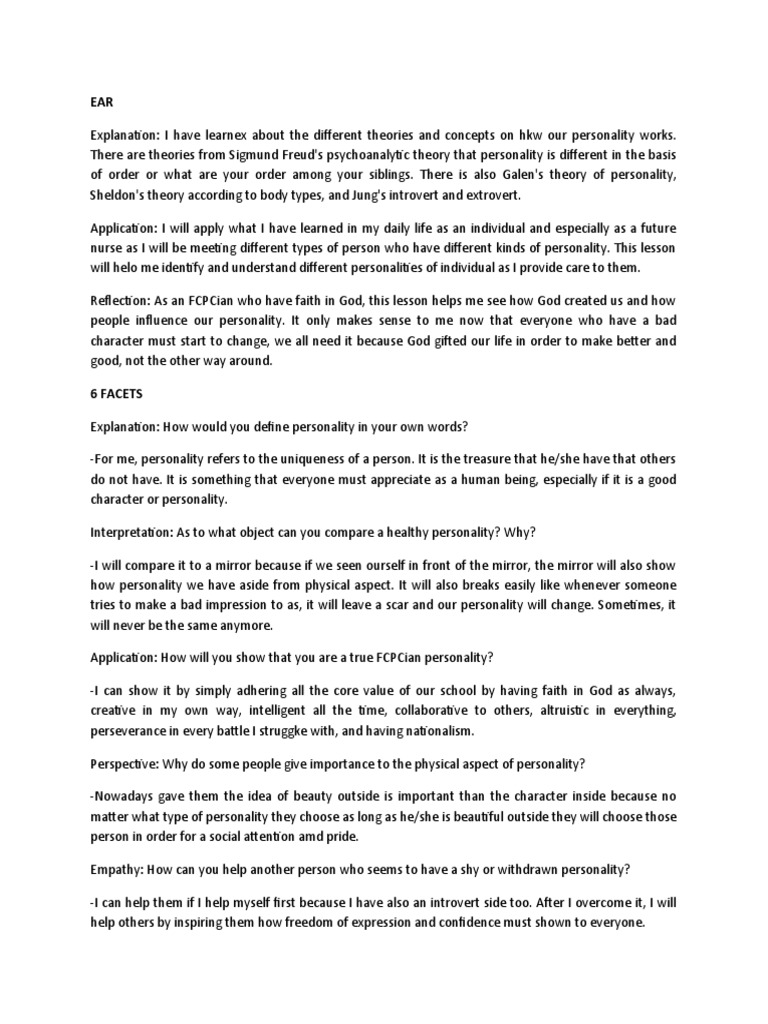 Values Education | PDF | Theory | Carl Jung