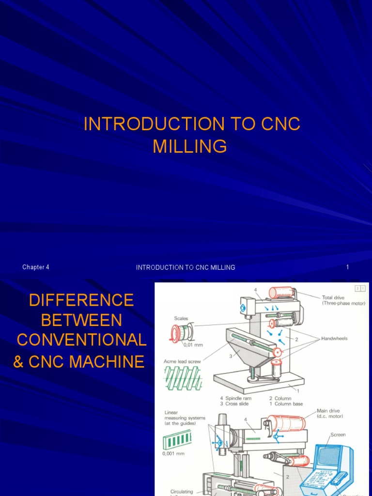 Introduction To CNC Milling - 1 | PDF | Numerical Control | Cartesian ...