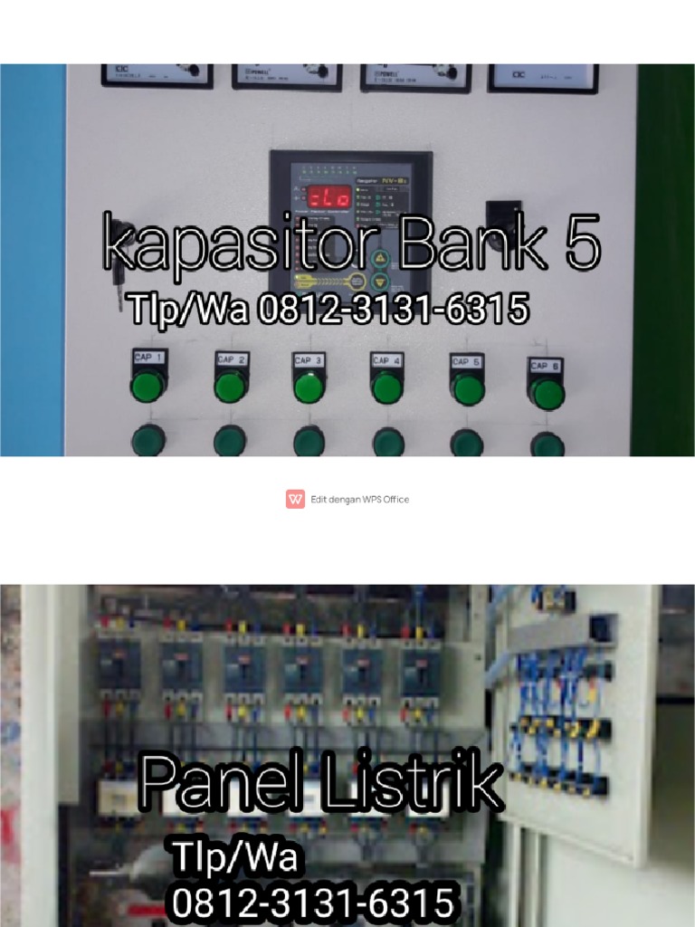 Jual Panel Kapasitor Bank 400 KVA | PDF