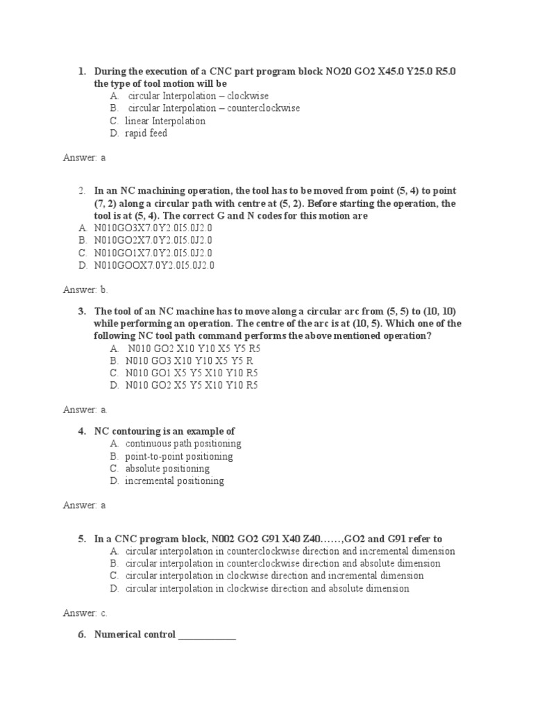 Understanding CNC Tool Paths and Machine Operations | PDF | Computer ...