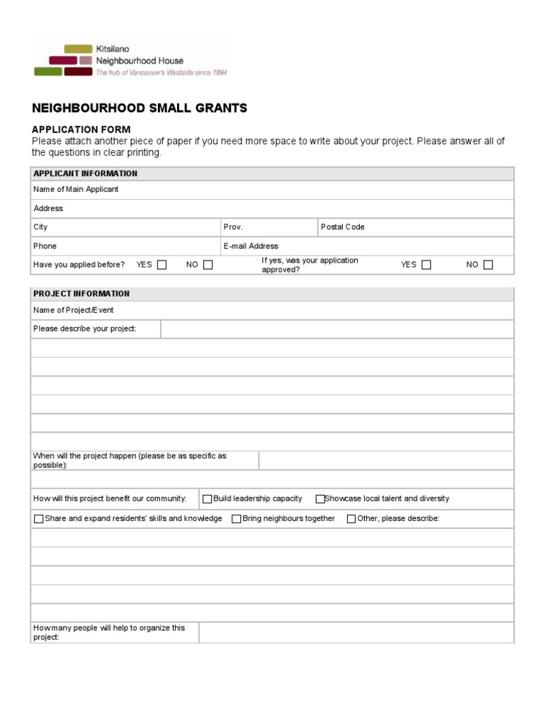 NSG Application Form | PDF