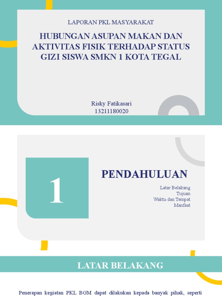 Cici. PPT PKL Mas | PDF