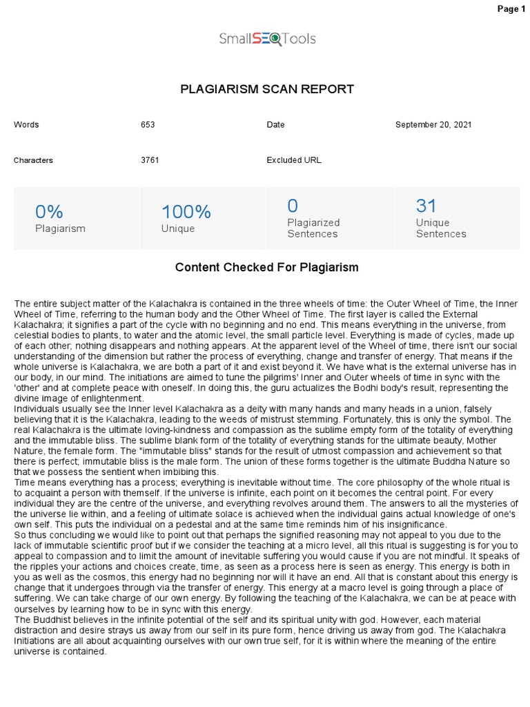 Plagiarism Scan Report: Plagiarism Unique Plagiarized Sentences Unique ...