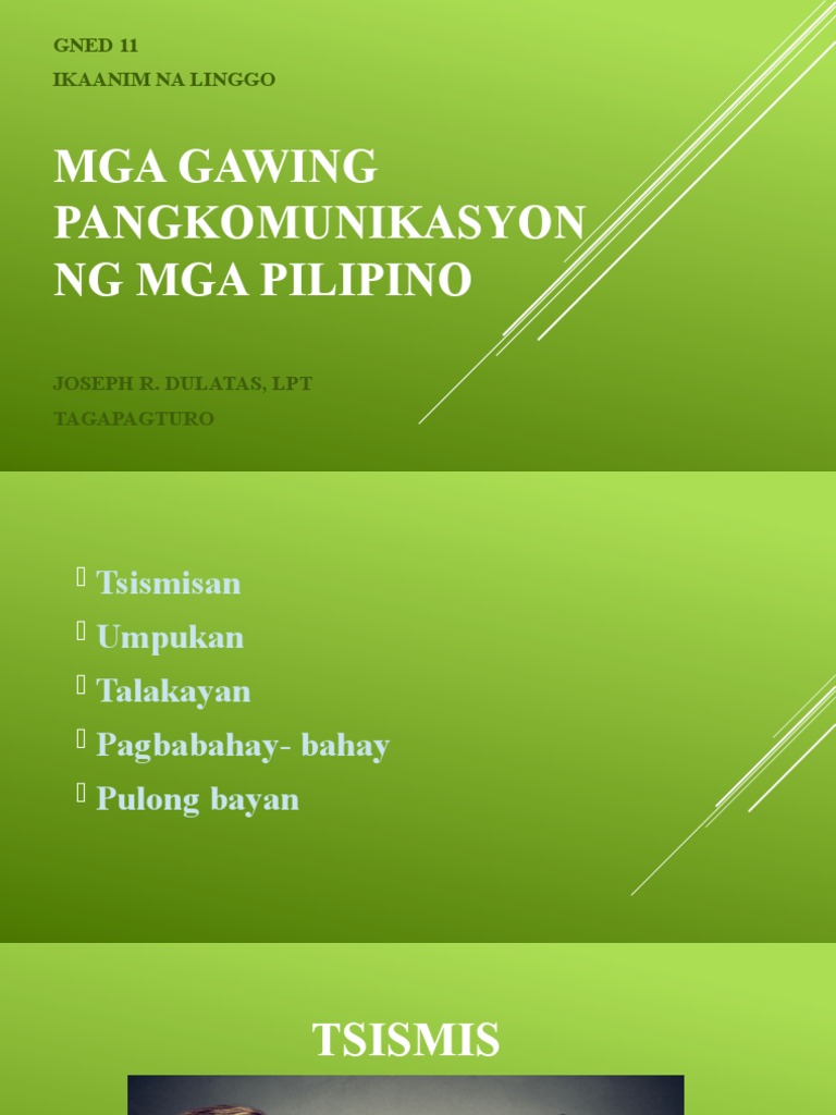 WEEK 6 Mga Gawaing Pangkomunikasyon NG Mga Pilipino PART 3 | PDF WEEK 6 Mga Gawaing Pangkomunikasyon NG Mga Pilipino PART 3 | PDF
