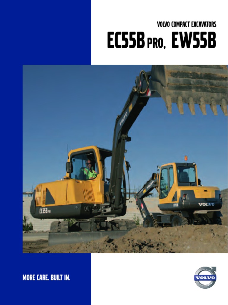 EC55B EW55B: More Care. Built in | PDF | Horsepower | Engines