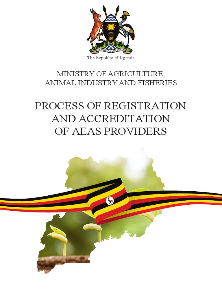 Process of Registration and Accreditation of Agricultural Extension ...