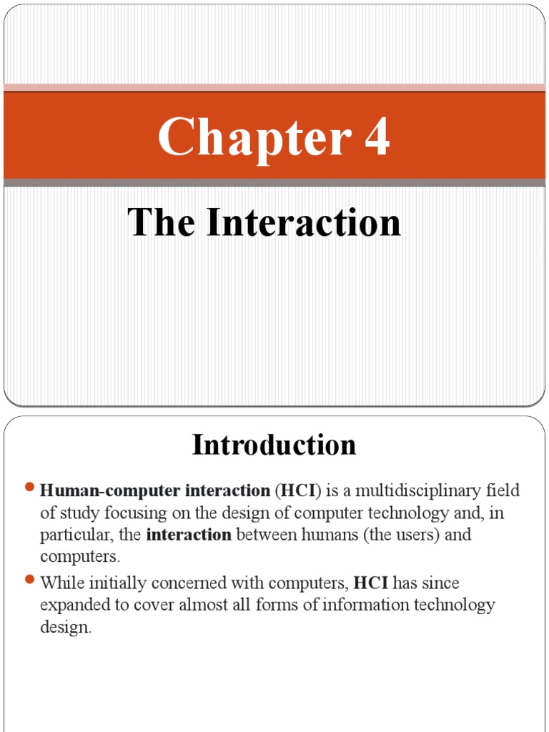 Understanding Human-Computer Interaction | PDF | Human–Computer ...