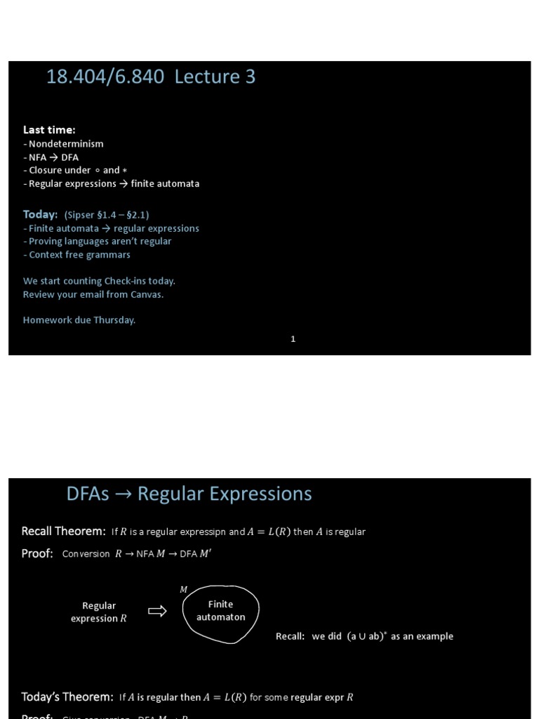 MIT18 404f20 Lec3 | Download Free PDF | String (Computer Science ...