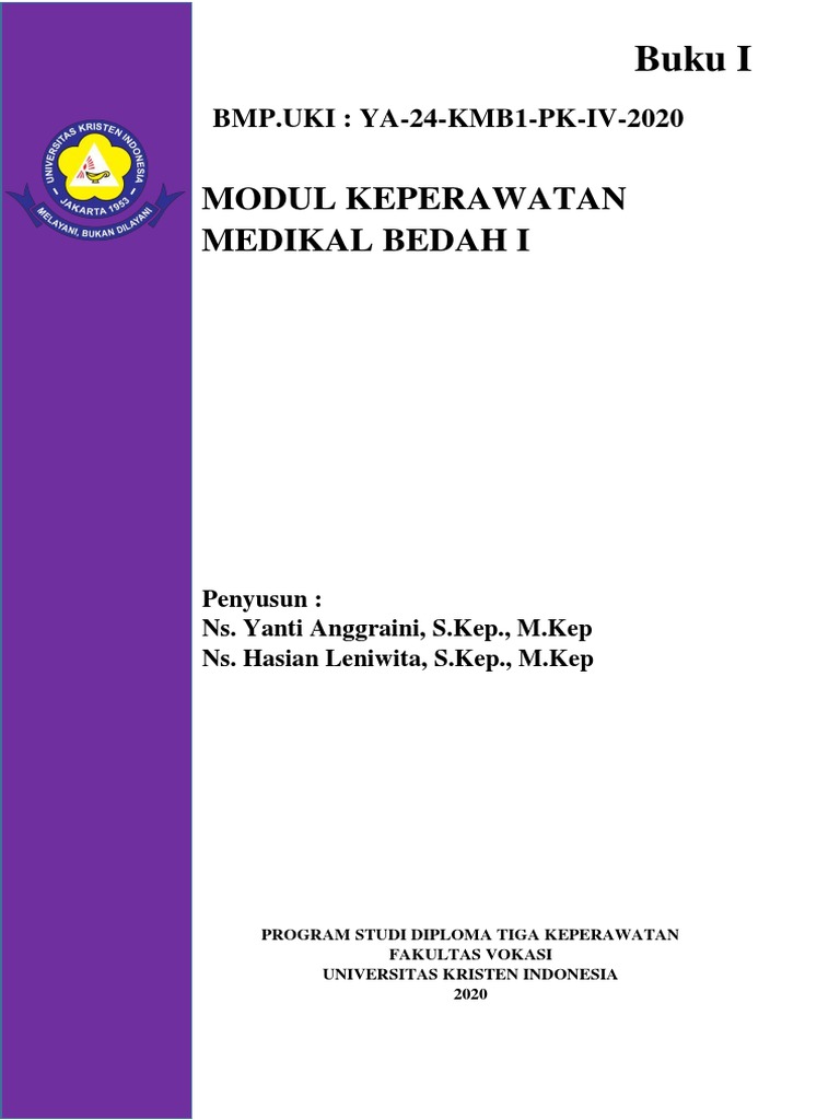 Modul Keperawatan Medikal Bedah I | PDF