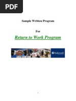 NSW Return to Work Program Guidelines | PDF | Employment | Occupational ...