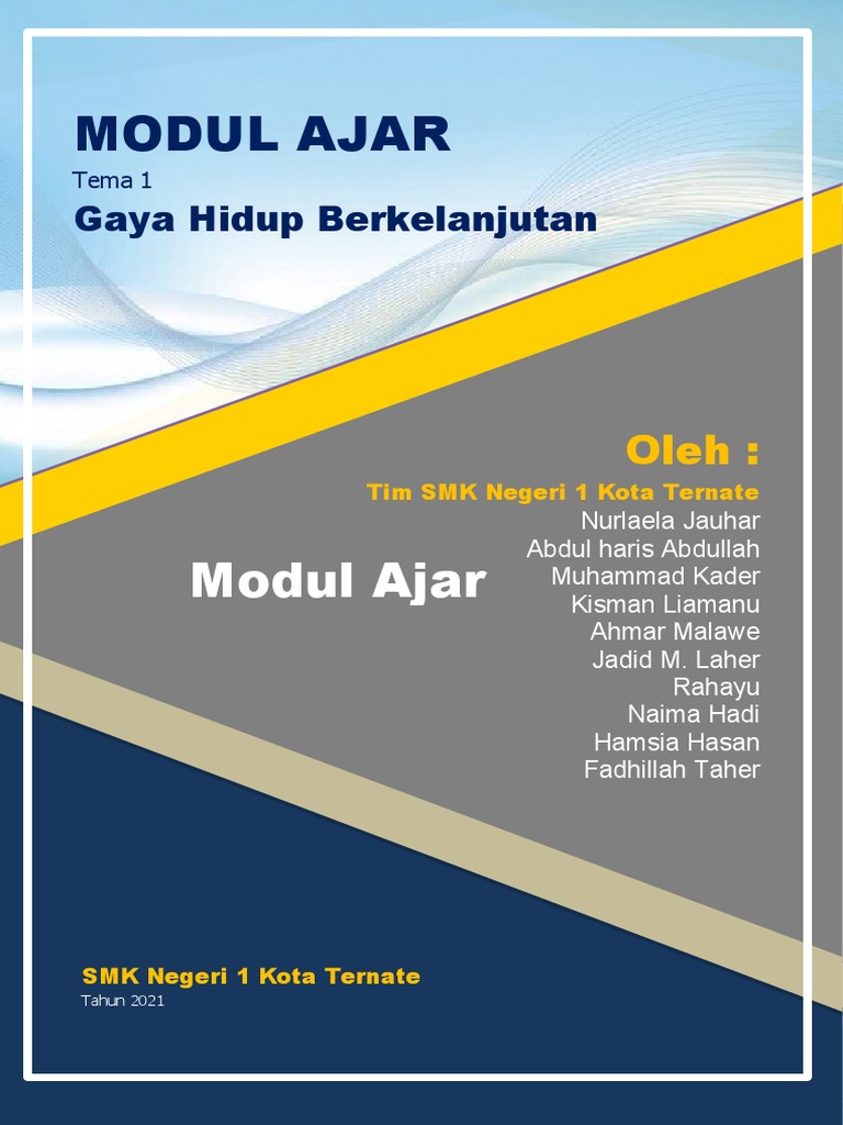 43 - Modul Ajar Tema 1 Gaya Hidup Berkelanjutan SMK Negeri 1 Kota ...