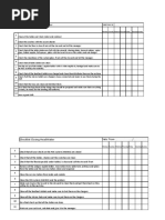 Server Sidework Checklist | PDF | Restaurants | Home