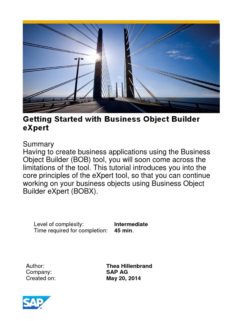 Getting Started With BOBX | PDF | Object (Computer Science) | Class ...