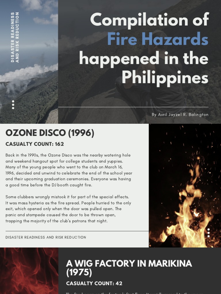 Compilation of Happened in The Philippines: Fire Hazards | PDF | Fires ...